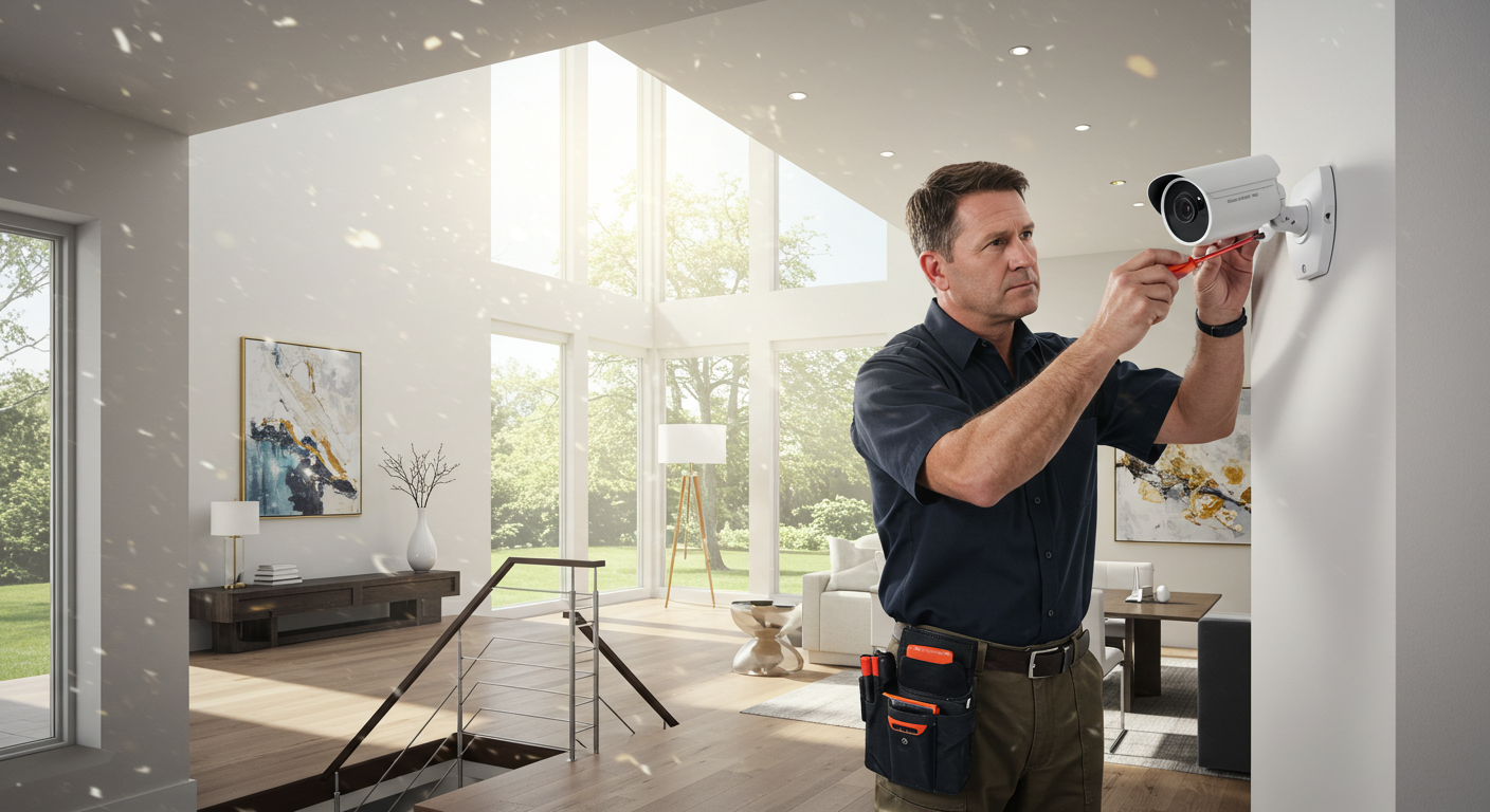 Security Camera Repair | Envision Electric | Utah